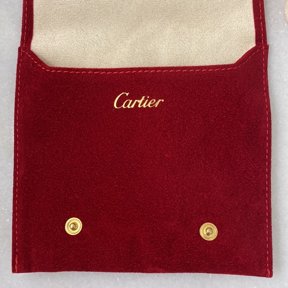 Cartier | Jewelry | Authentic Cartier Suede Jewelry Pouch | Poshmark